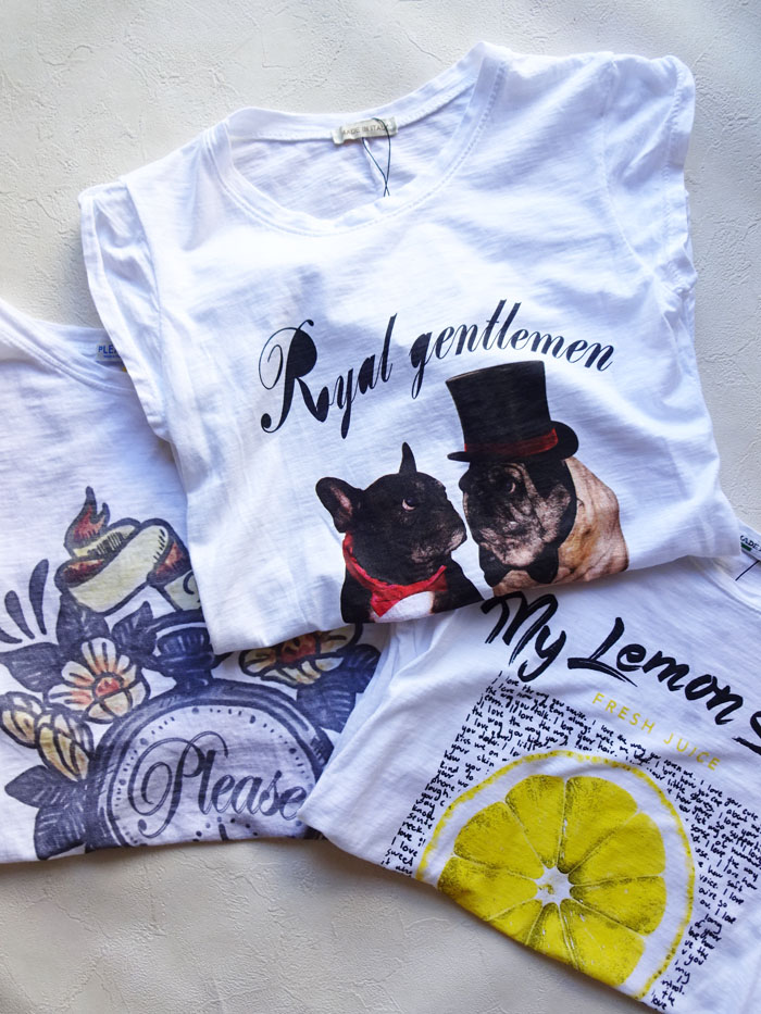 Import T-shirts [made in Italy]